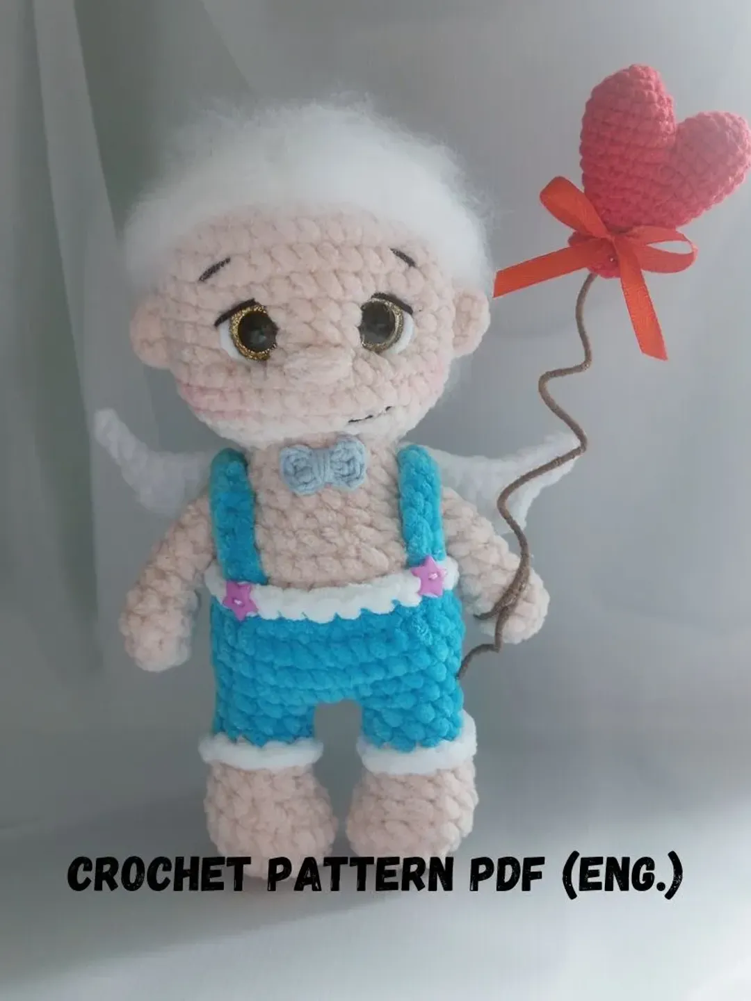 Angel crochet Pattern. Amigurumi miniature cupid. Amigurumi angel ...