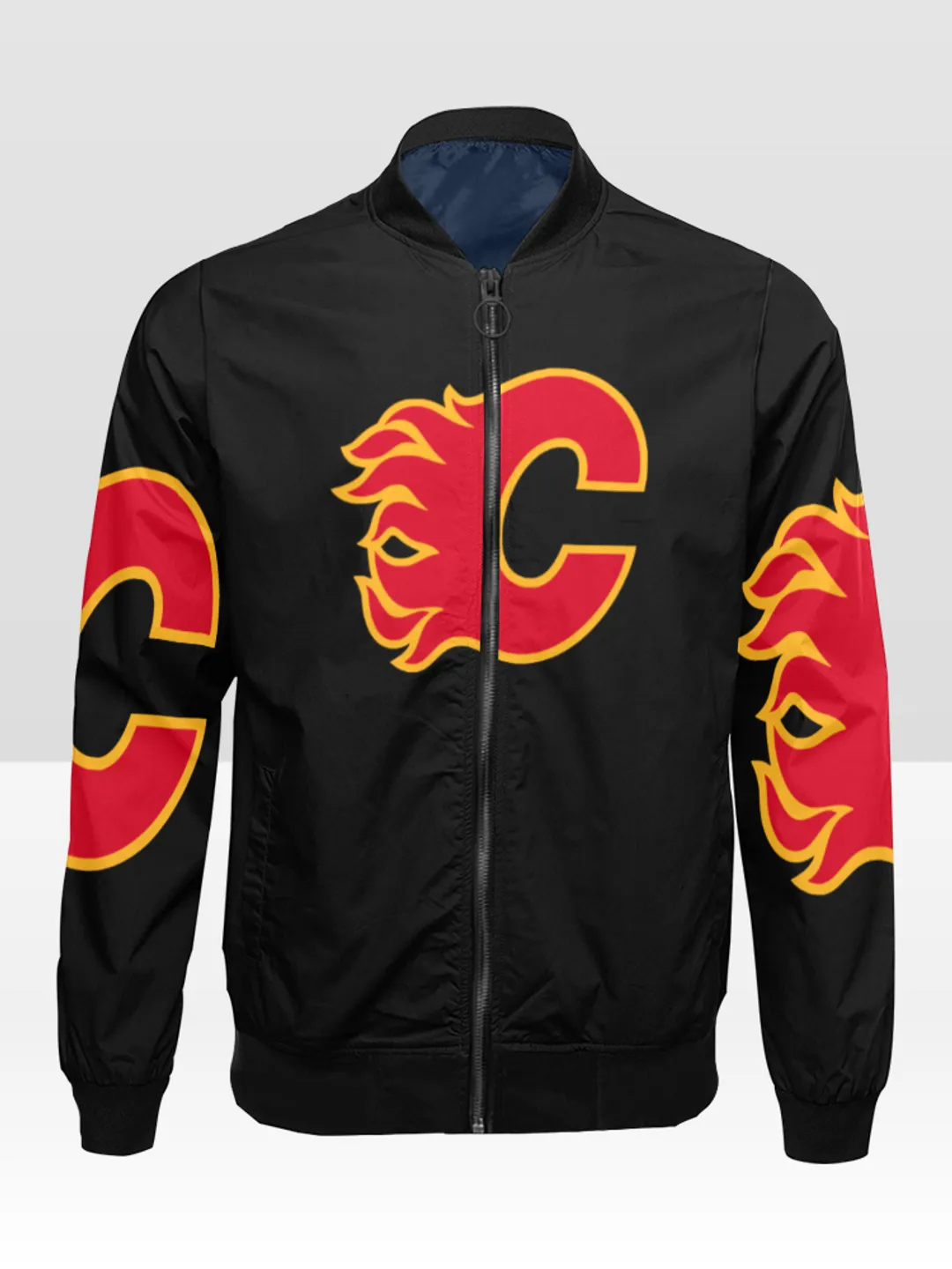 Calgary Flames Bomber Jacket