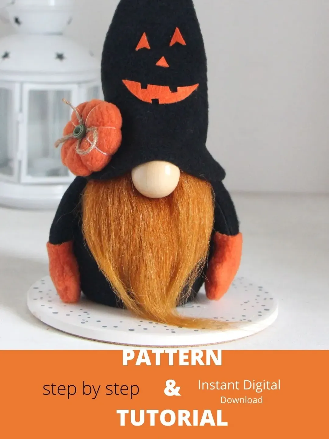 DIY halloween gift gnome patterns Nisse pattern Tomte Halloween gnome ...