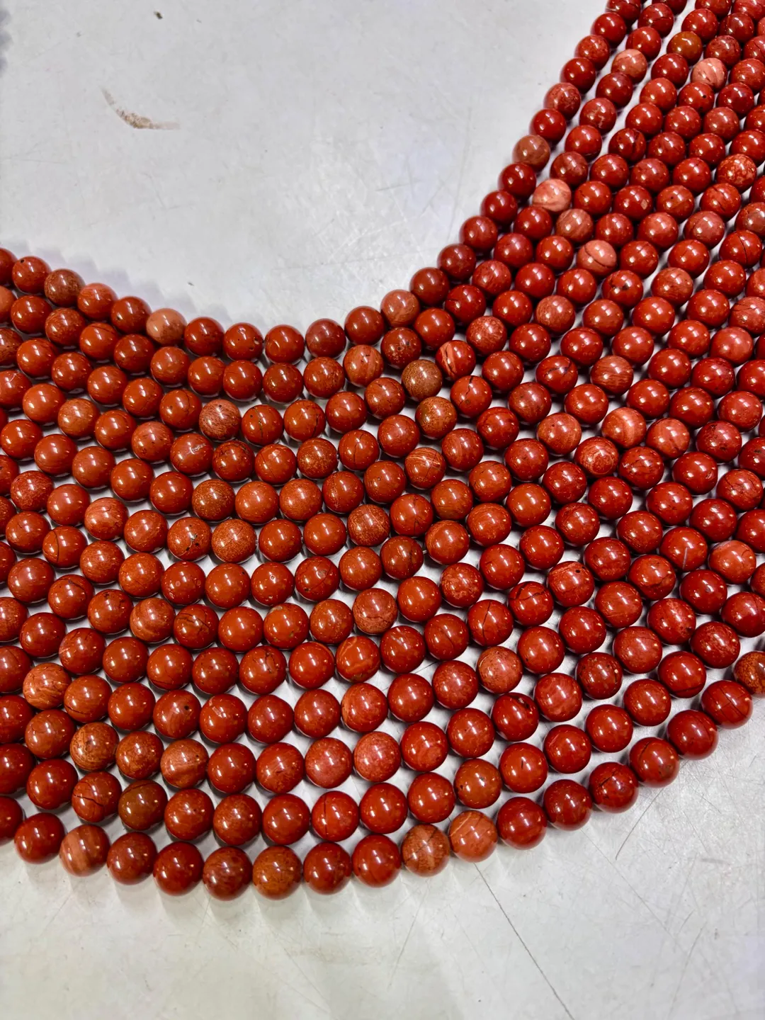 AAA Natural Amazonite multi Cabochon: Round Gemstone Beads (6-8-10mm)