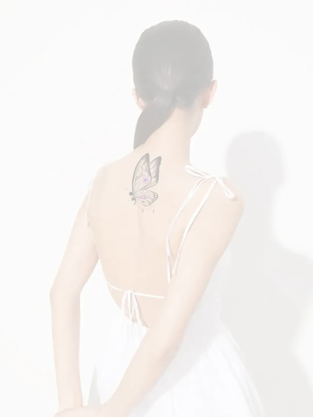 Semicolon Tattoo Design Semicolon Butterfly Tattoo Flash Outline Ideas ...