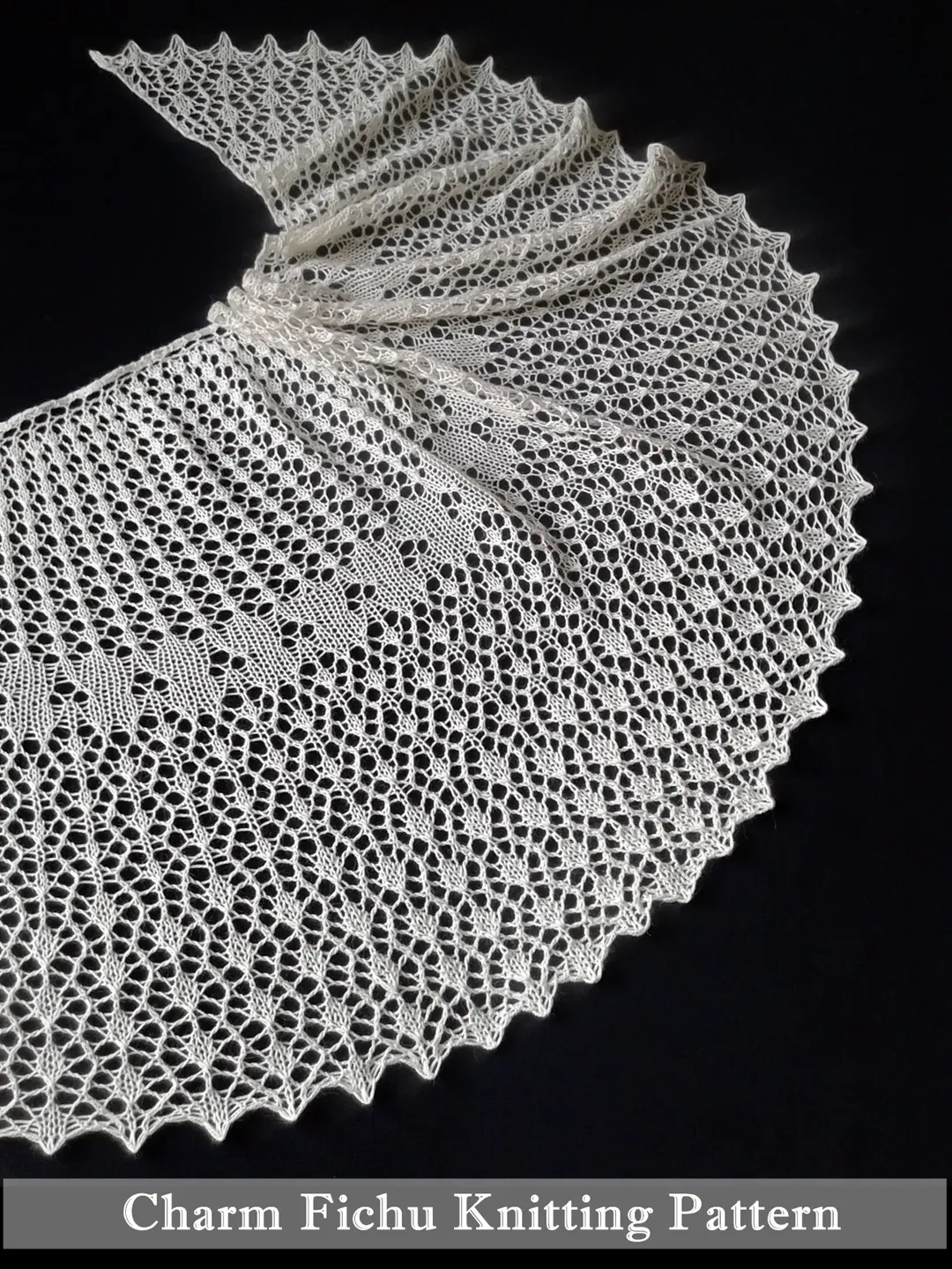 Fichu Knitting Pattern Bekhar Shawl