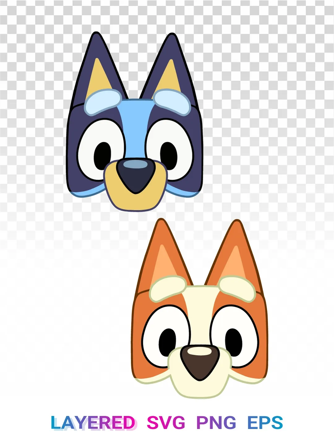 Labubu 👹 Face PNG, Pop Mart SVG Duo, Cute Monster Clipart