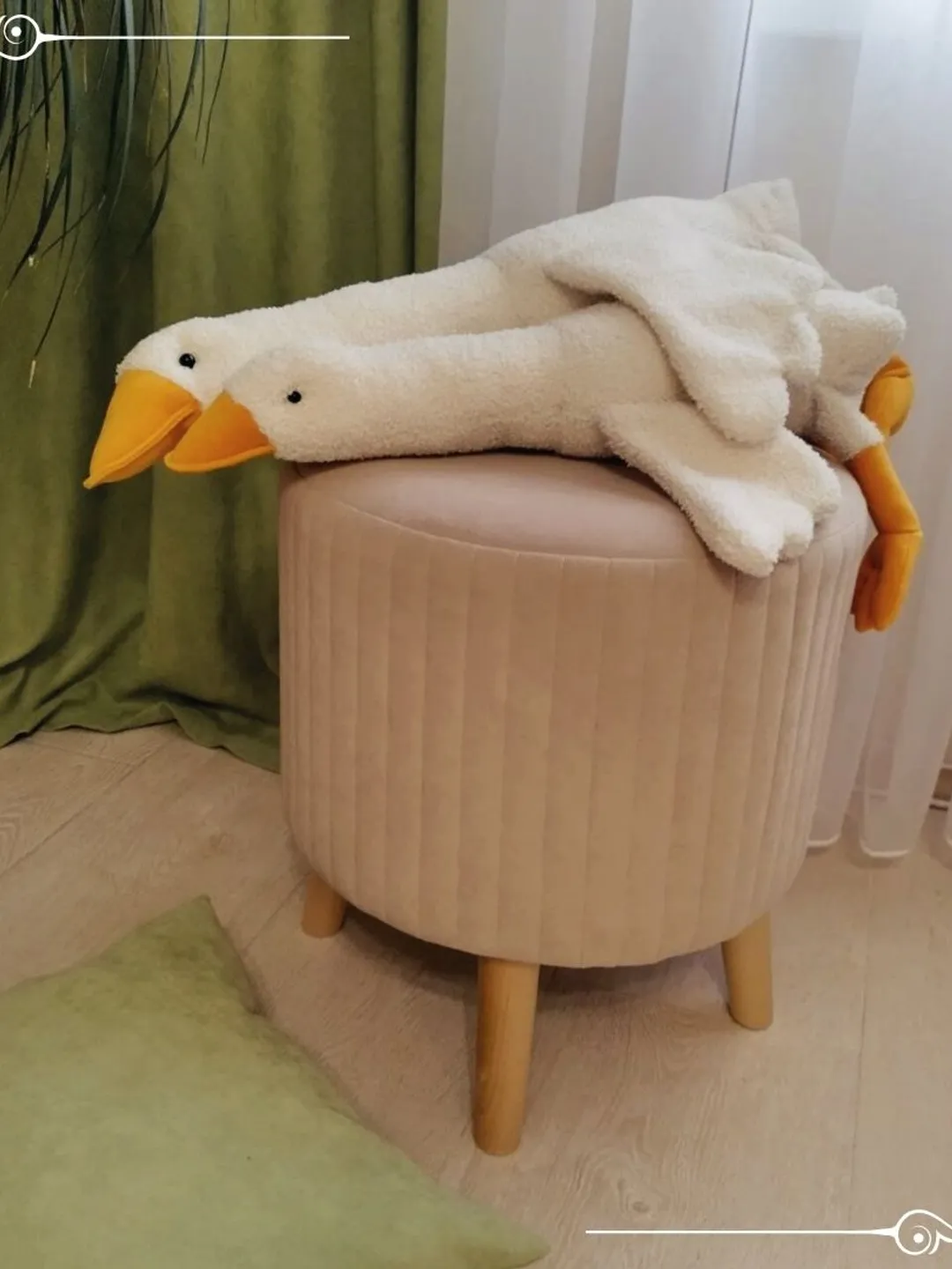2 Patterns of geese PDF/ Create 2 sizes of Cuddle Geese/ Stuffed toys ...