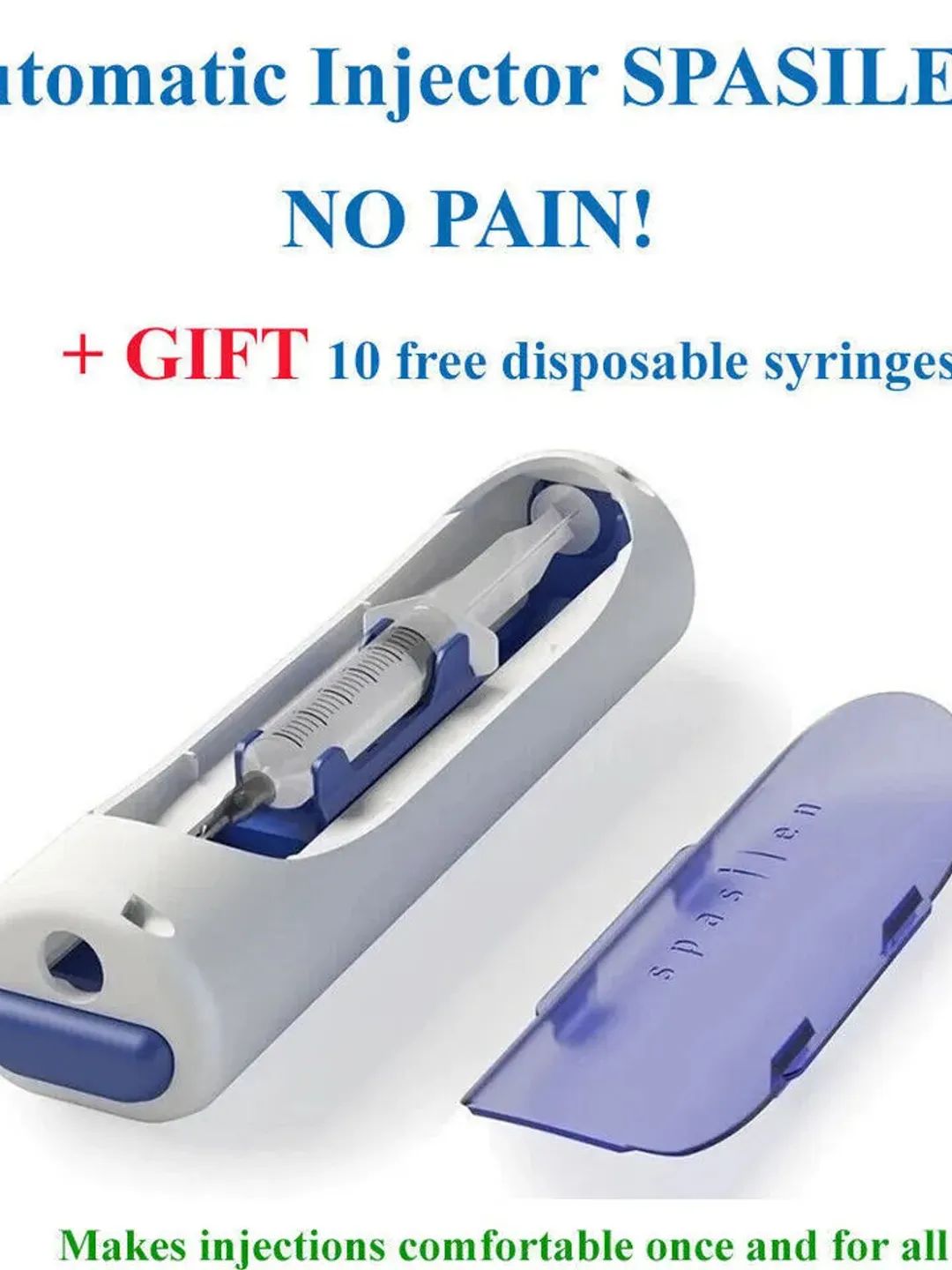 Automatic injector Spasilen Medical Device to get an injection yourself
