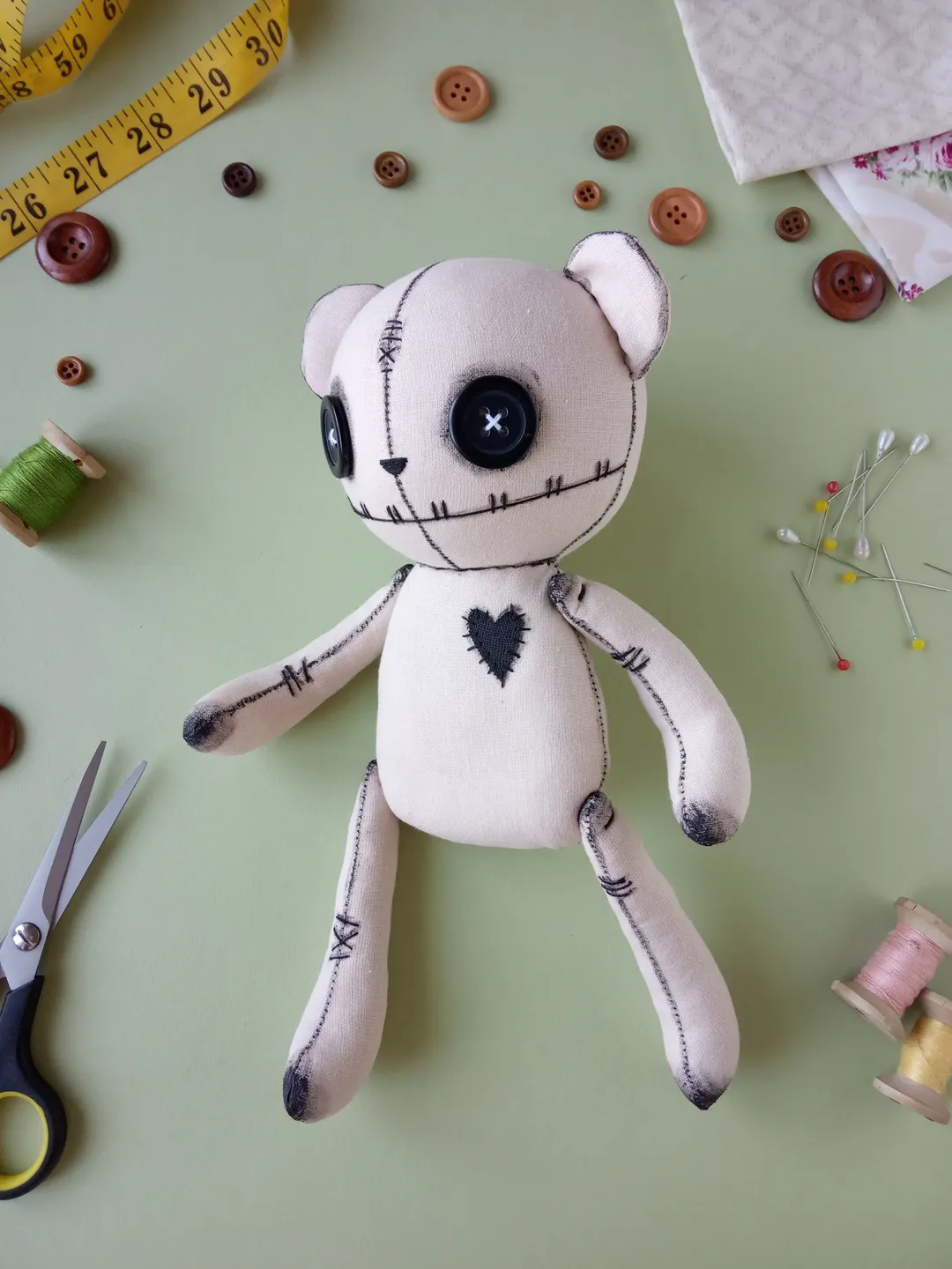 Voodoo Animals Sewing Pattern (2sizes)