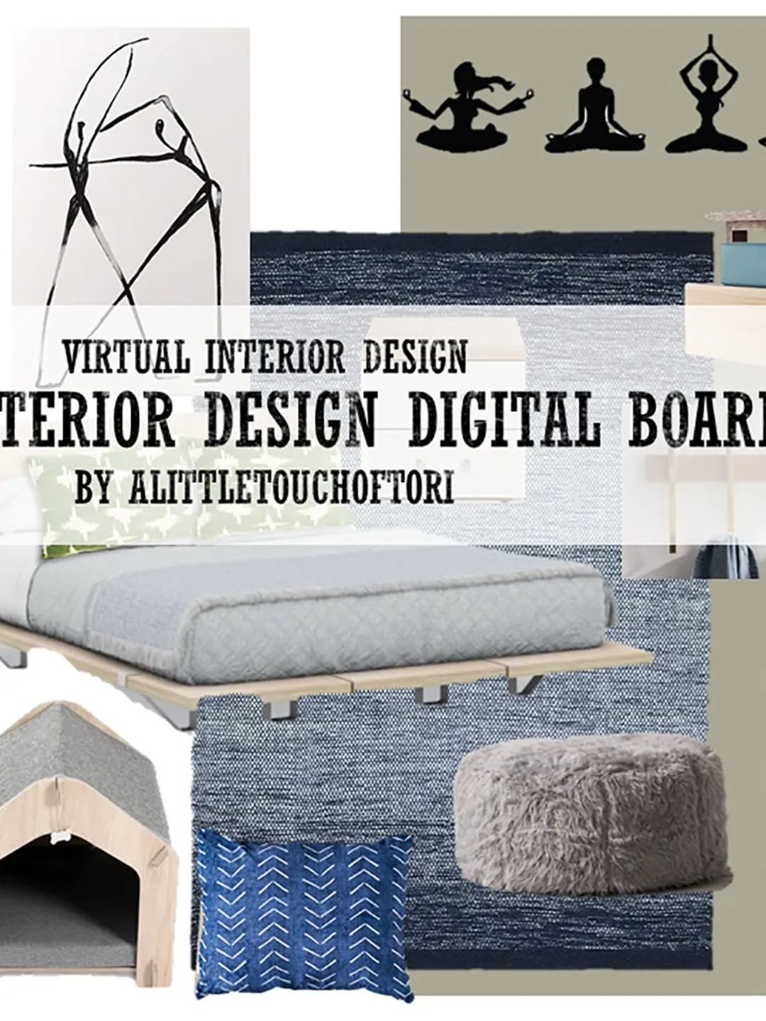 Custom Interior Design Digital Board - Virtual Design Services