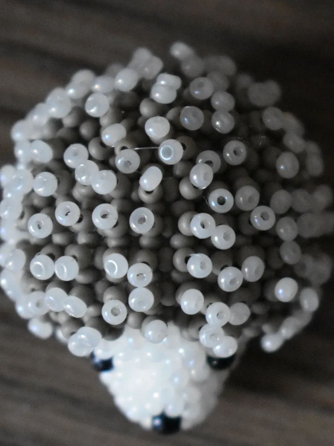 3D bead pattern, 3d beading, hedgehog tutorial, easy beaded animal ...