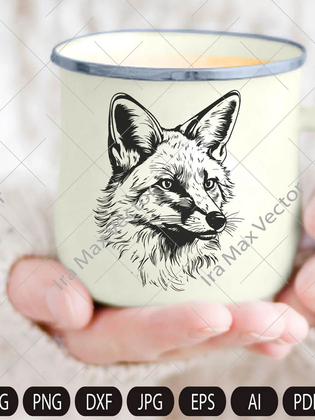 Fox svg /FOX Face svg / Fox Head svg / Fox Mascot svg / Fox Printable ...