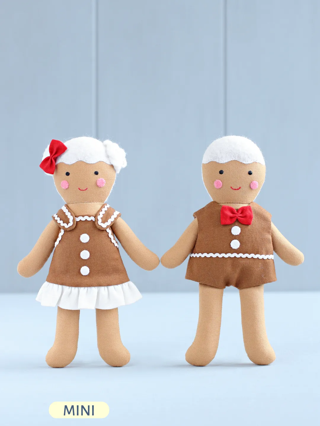 5 PDF Four 16 cm (6″) Mini Rag Dolls with Summer Capsule Wardrobe (8 ...