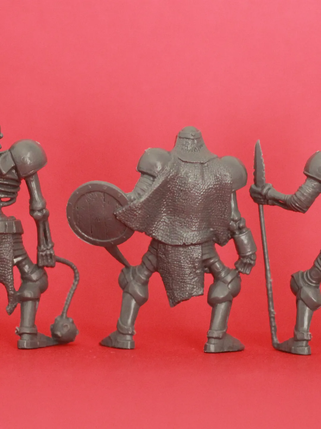 Skeletons, Miniatures 54mm scale, Tabletop Wargaming miniature figures ...