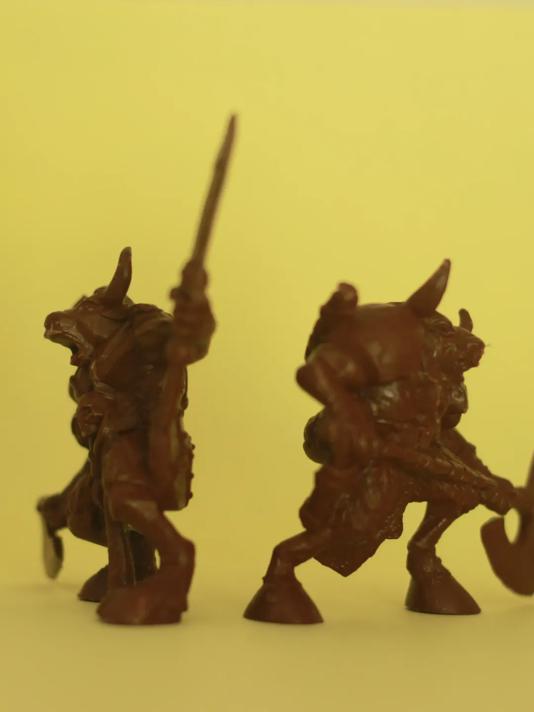 Minotaurs/ Bull-men warriors / fantasy battles, Miniatures 54mm scale ...
