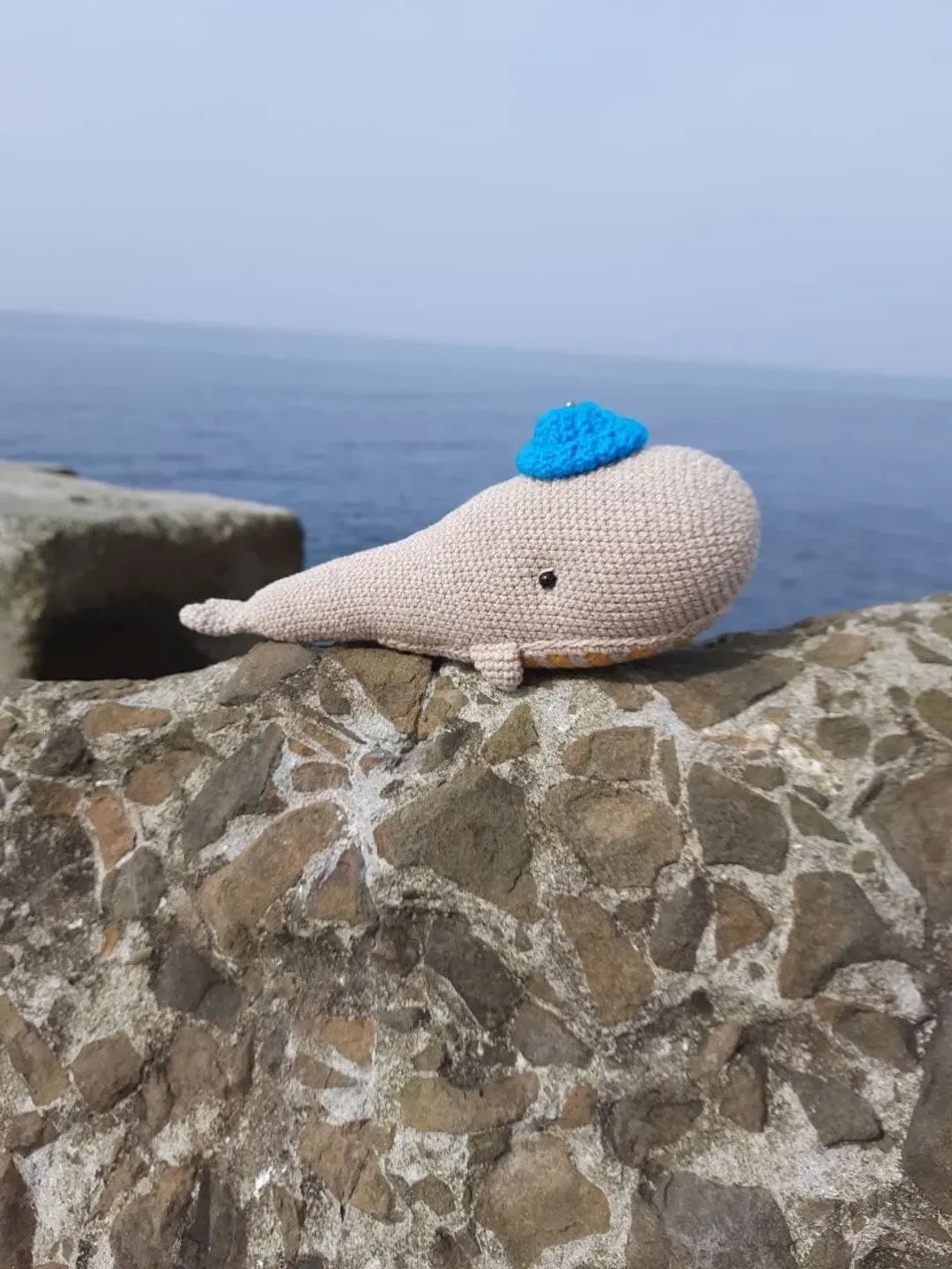 Whale crochet pattern. Amigurumi ocean fish soft toy tutorial. DIY blue ...