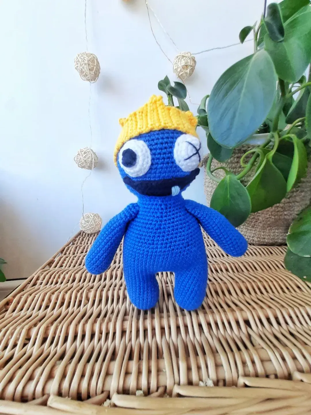 Crochet Blue Rainbow friends pattern. Amigurumi Blue Rainbow Friends ...