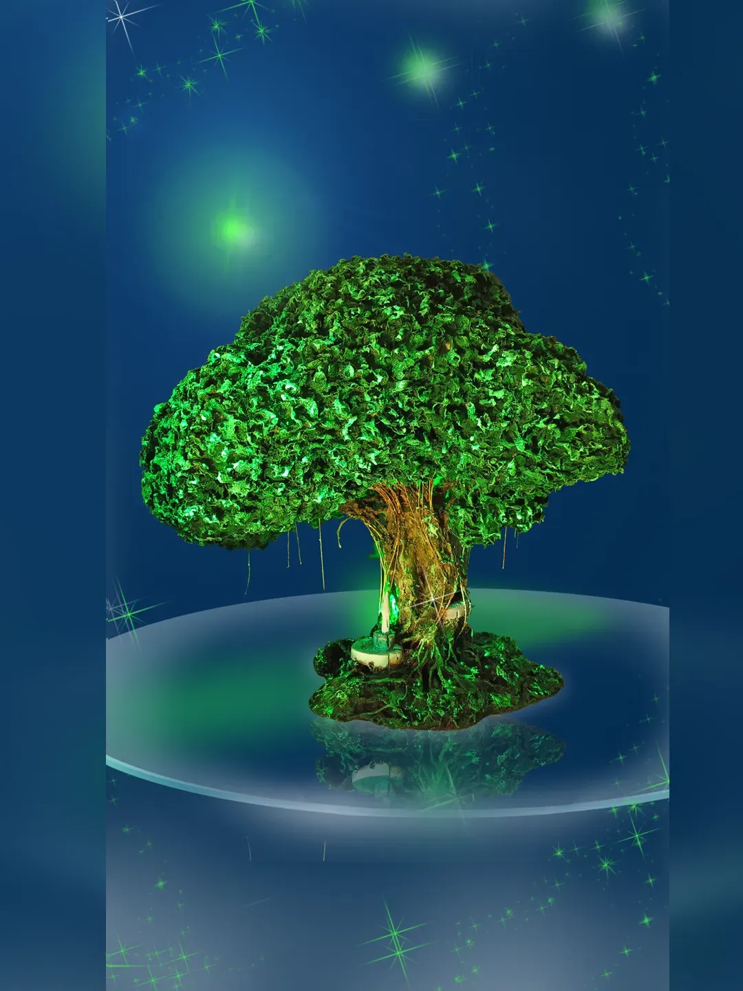 Night light "Elven Tree" Kids nightlight Bedroom lamp