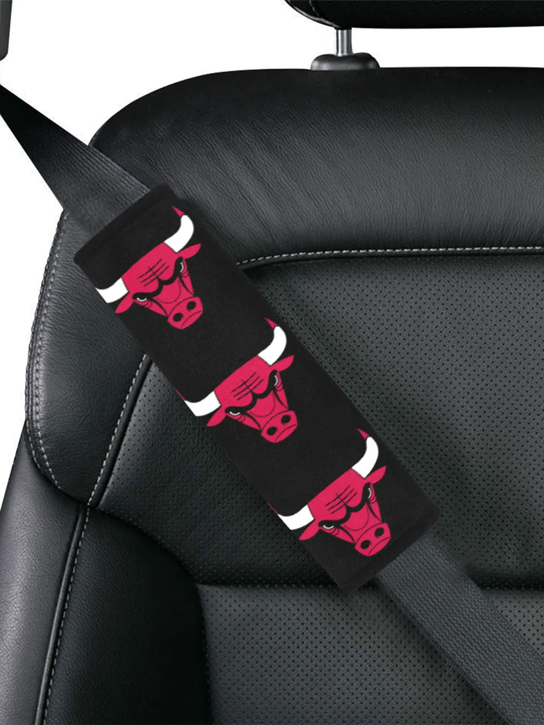 Chicago Bulls Car Seat Belt Cover
