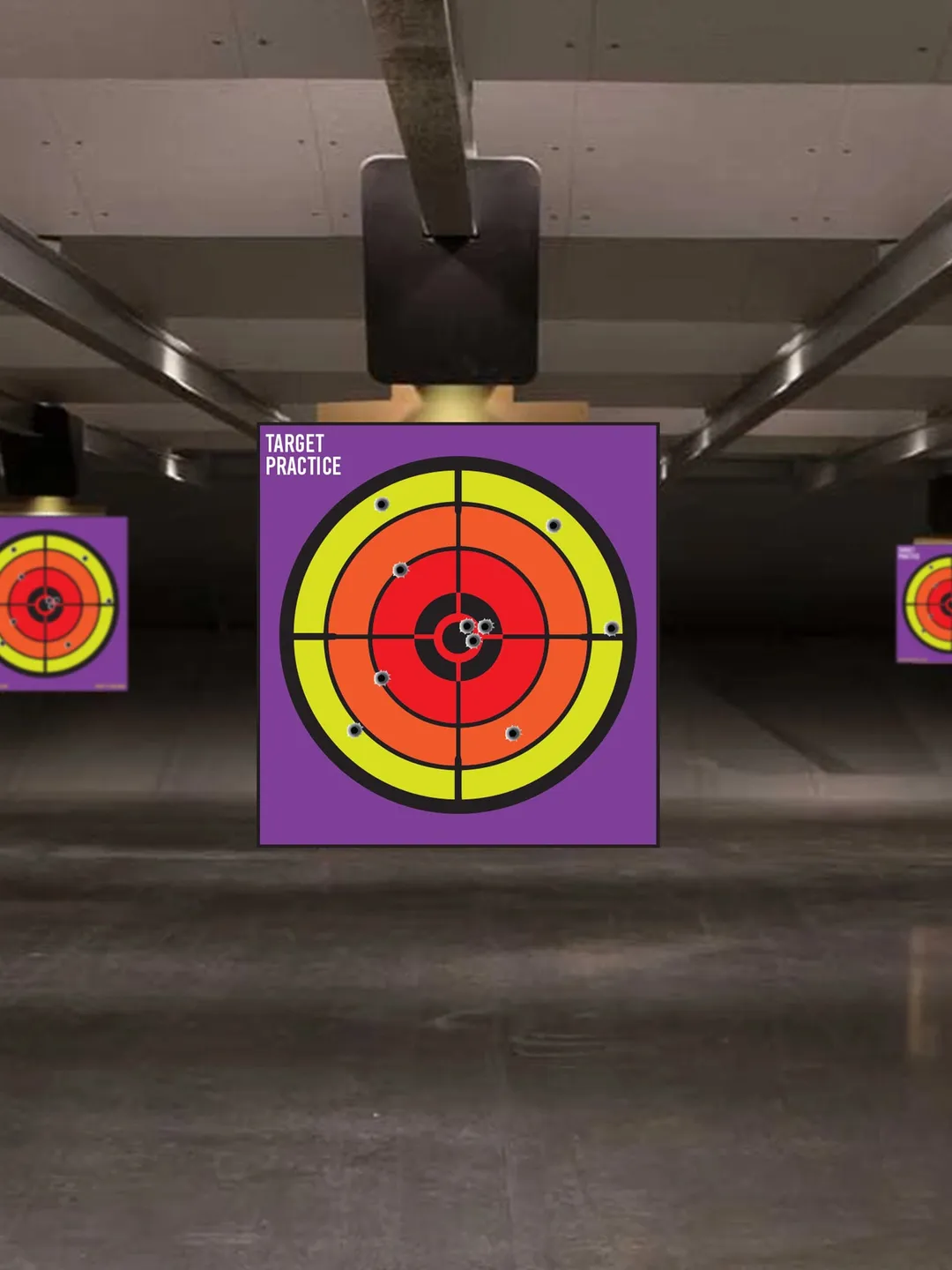 Range Shooting Targets Practice For Gun Rifle Pistol Airsoft Handgun ...