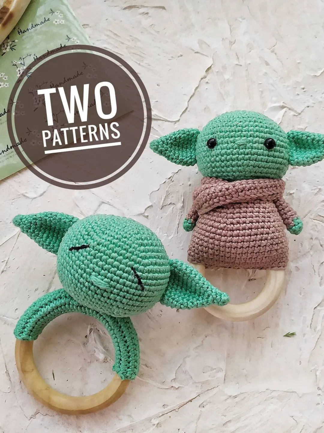 Crochet Pattern baby toy Crochet Rattle ring toy Baby Custom Baby ...