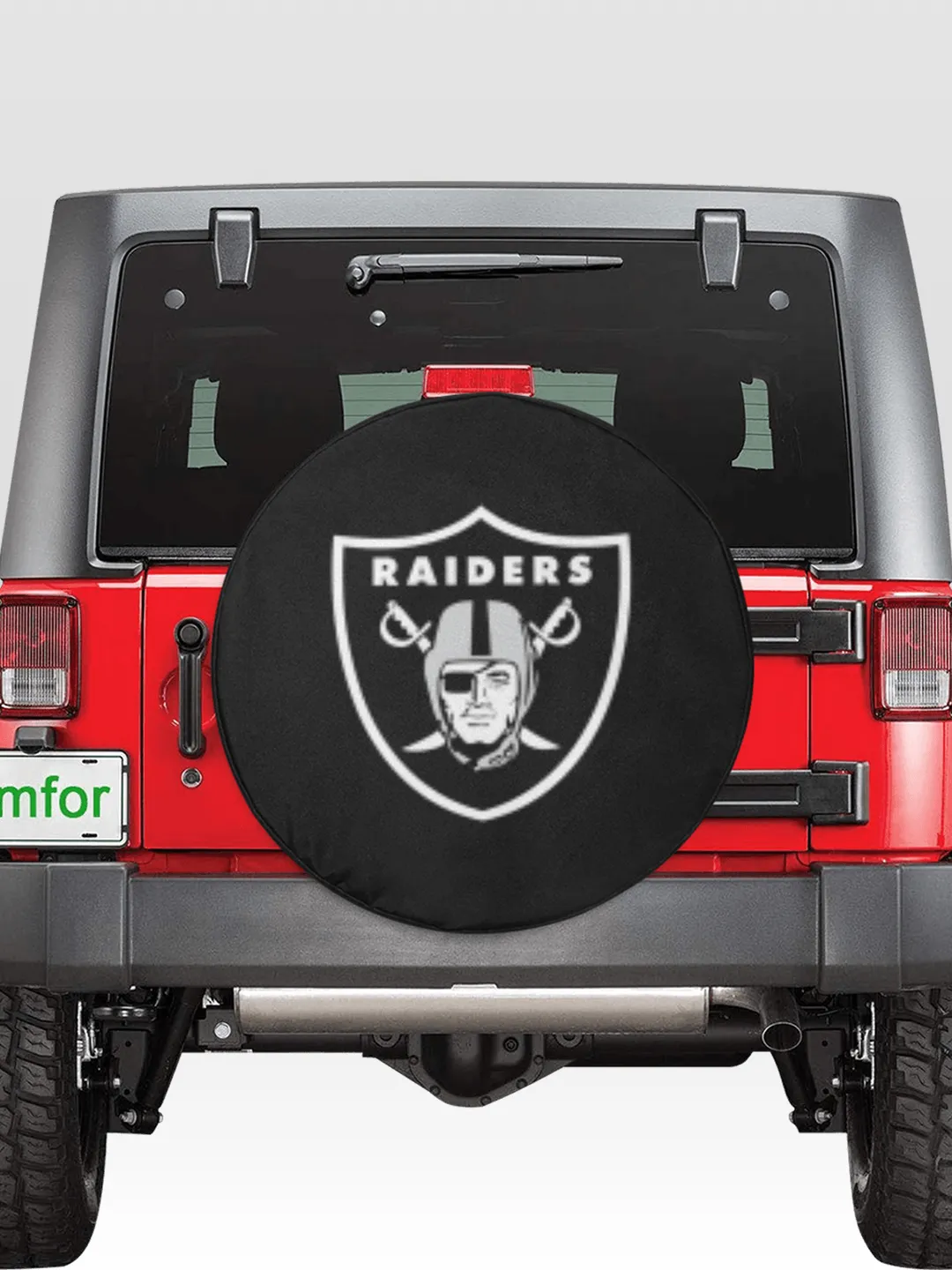 Las Vegas Raiders Tire Cover