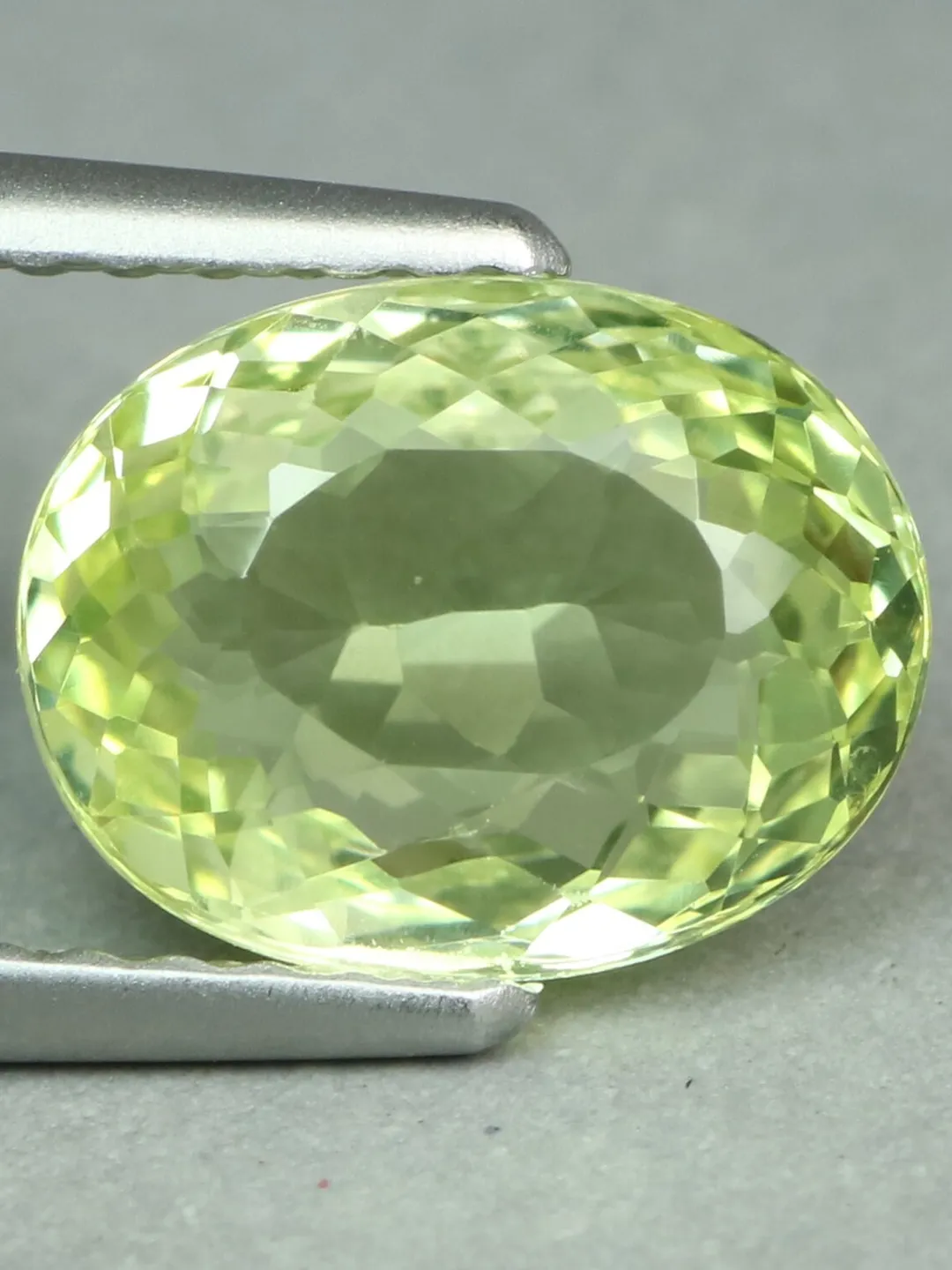 1.85 CT New Radiant Color ! UNHEATED Greenish Yellow Chrysoberyl From ...