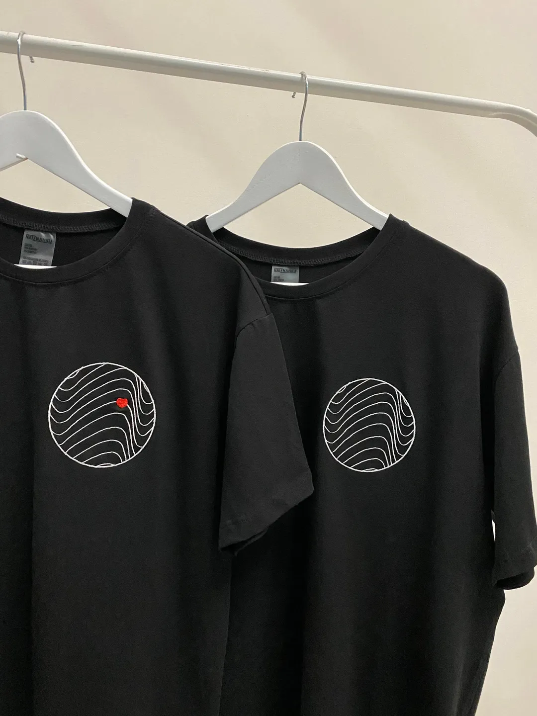 Couple Embroidered Night and Light Dragons Hoodies Matching T-shirts ...