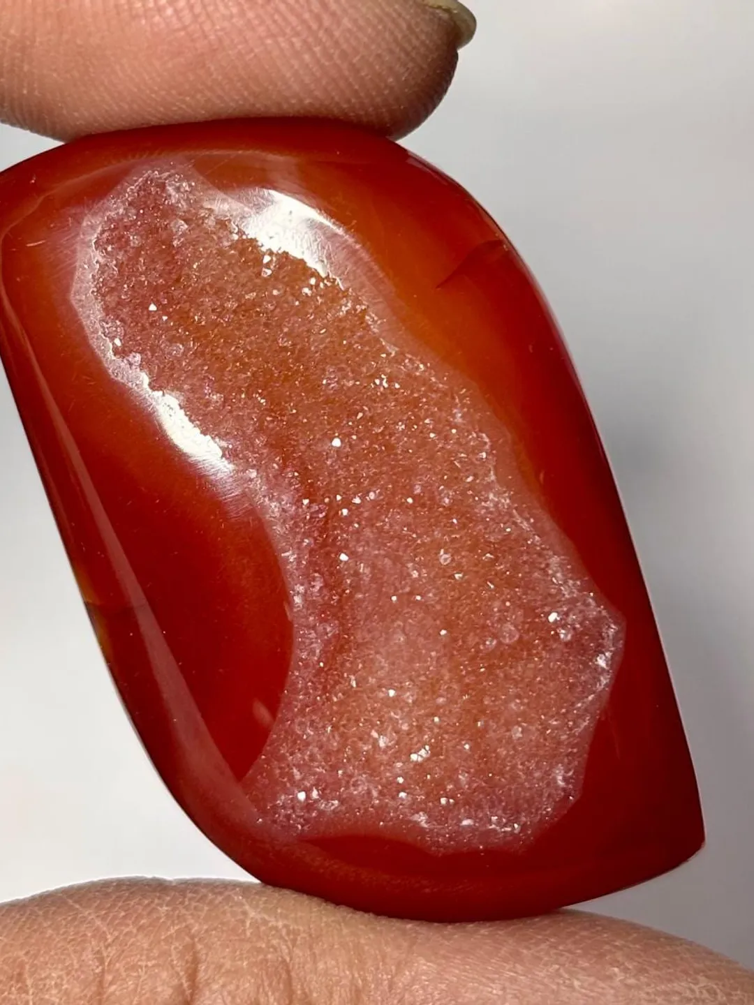 Natural Rad window Suzi cabochonGemston Hendmend Cebochon