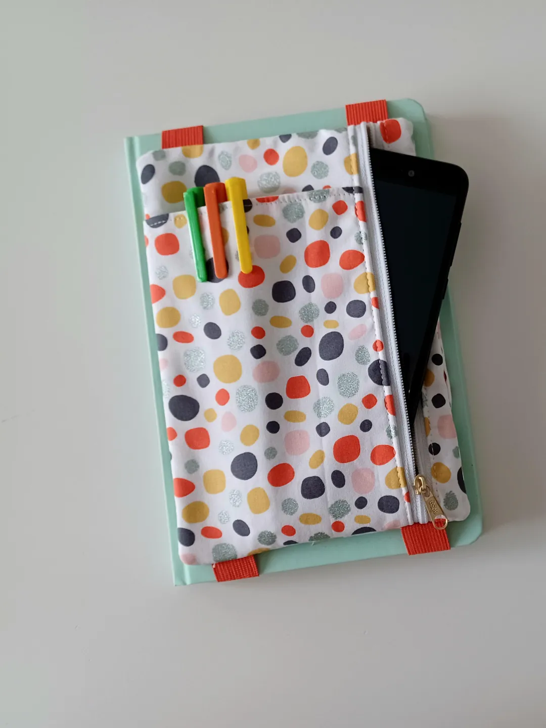 Elastic Pen Holder Bookmark Pattern, Pen Pouch A5 Notebook Pattern, PDF ...