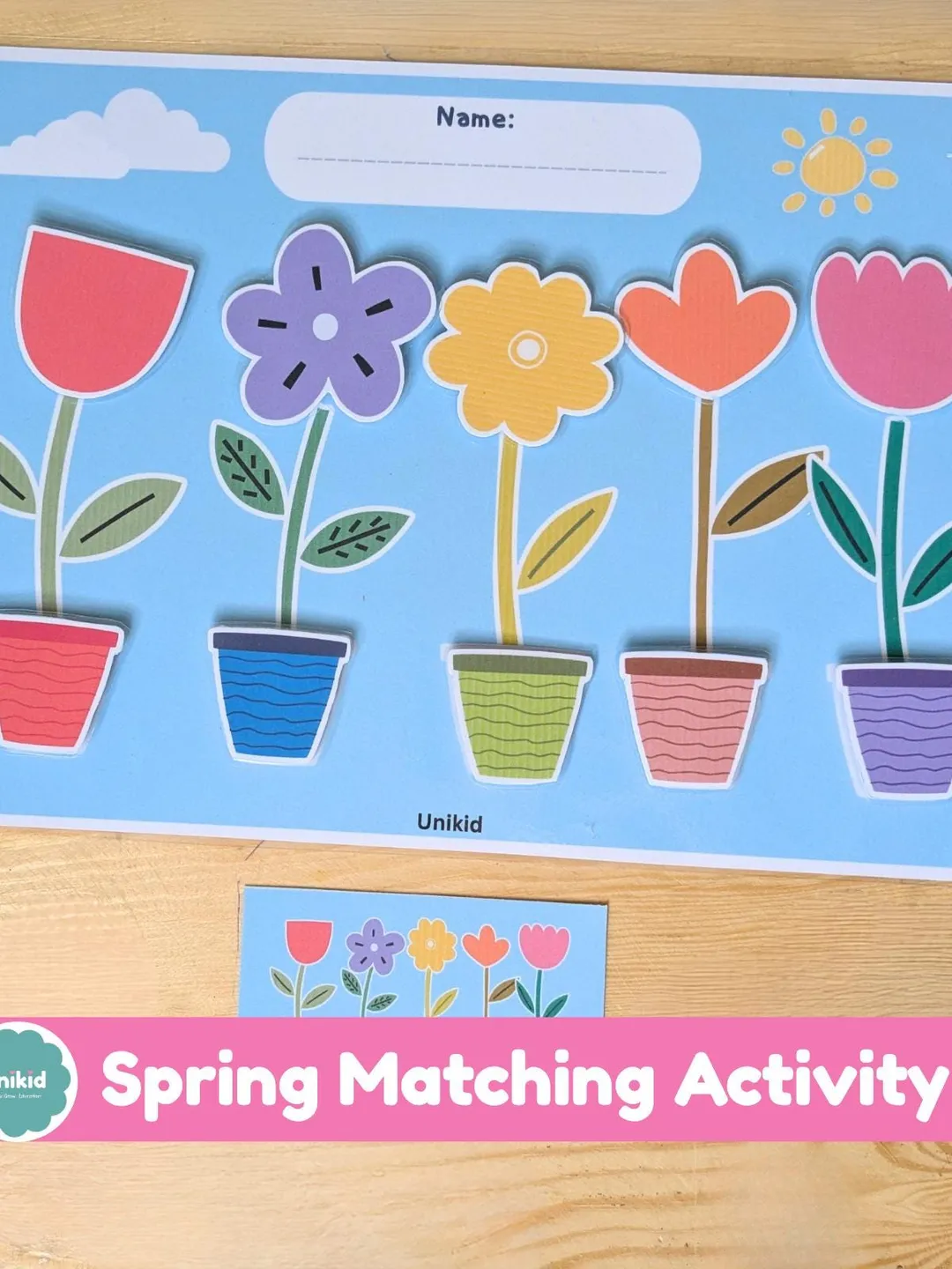 Fall Pattern Matching Printable Autumn Preschool Activity Sequencing ...