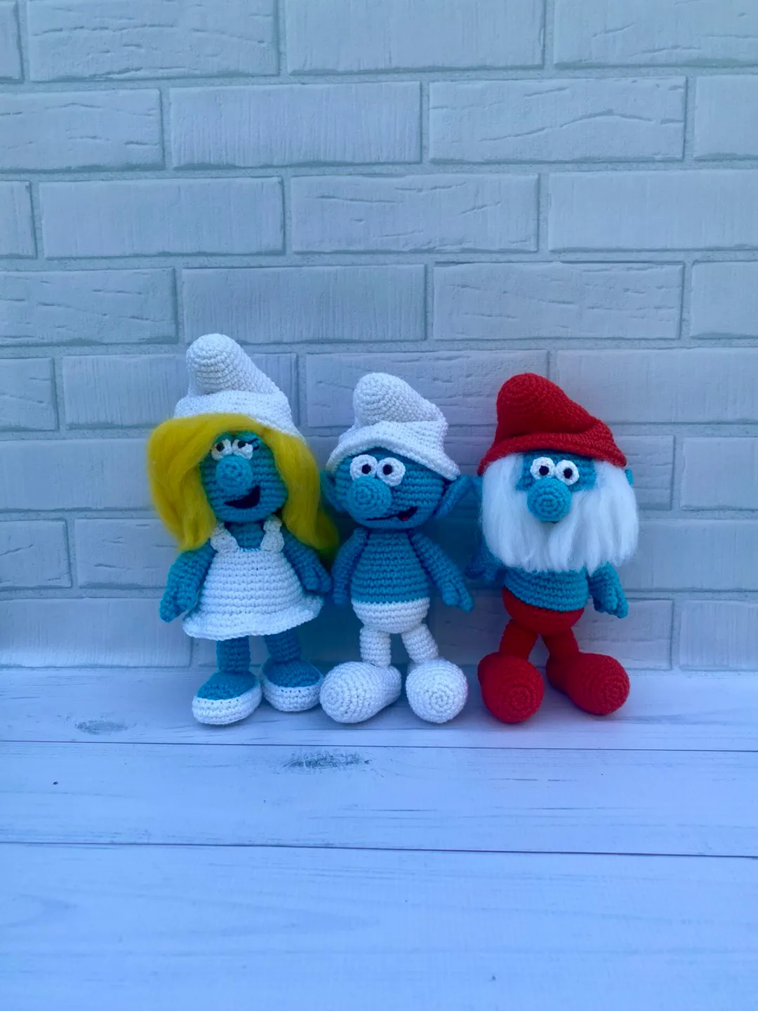 The Smurfs crochet pattern amigurumi