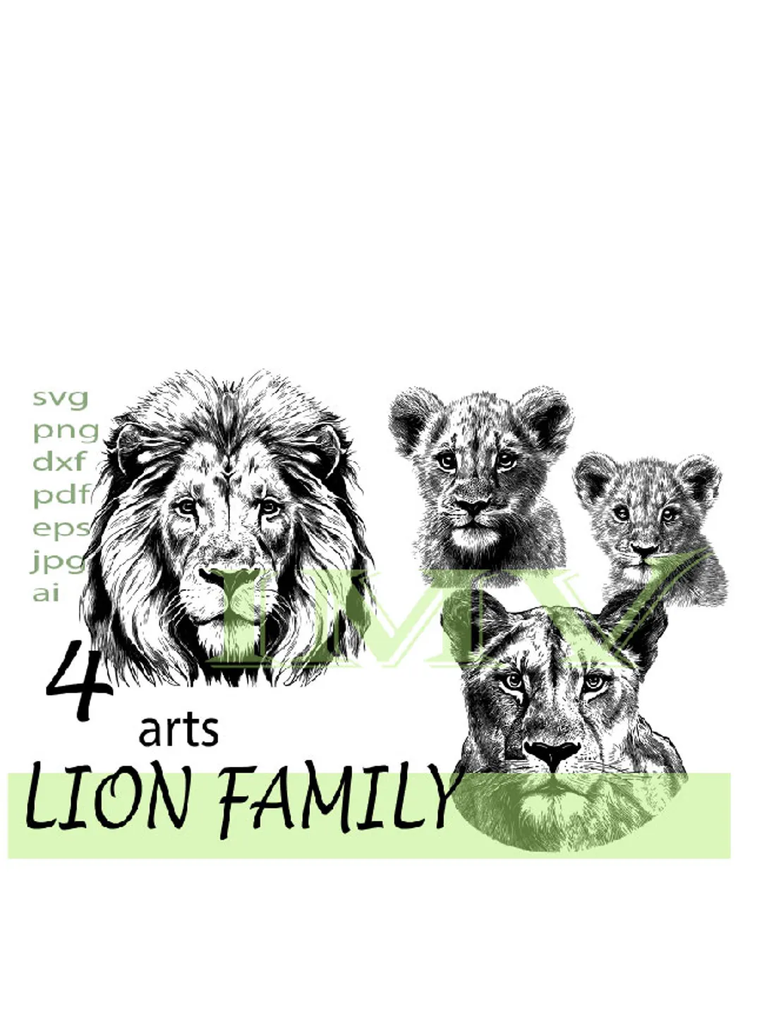 Lion cub face svg, Baby Lion svg, Nursery Decor, Safari African Animals ...