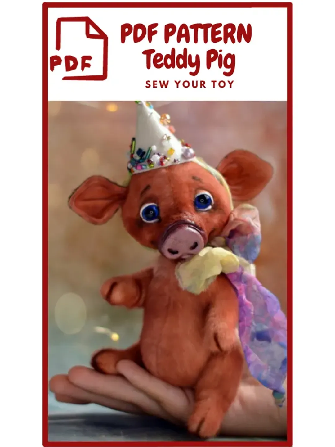 Classic Vintage Teddy Bear Pattern |For Sewing Teddy Bear |Sewing ...