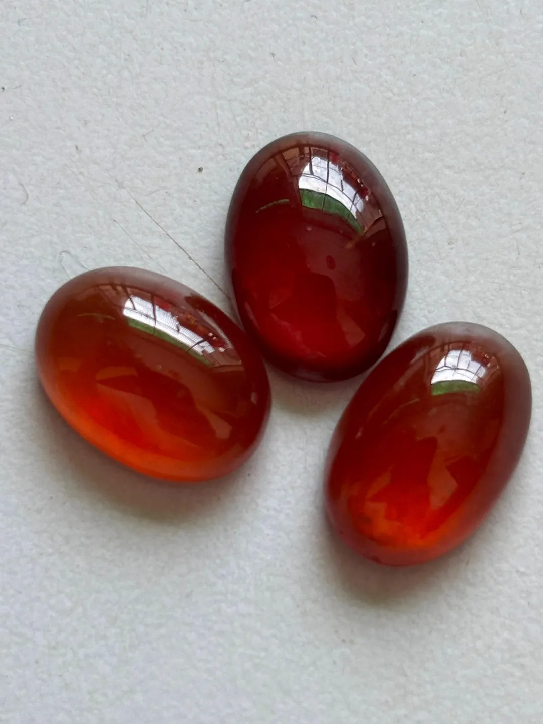 Hessonite Garnet Loose Semi Precious Natural Gemstone For Jewelry Making