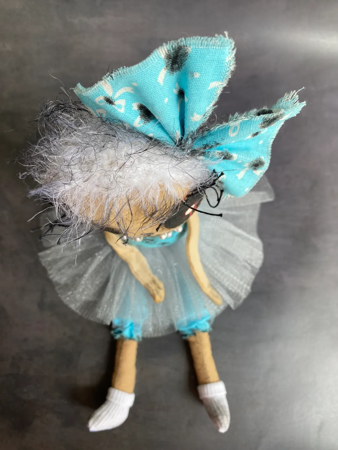 Halloween doll . Creepy rag doll for Halloween home decor . Cloth doll ...