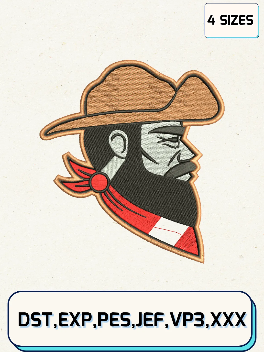 San Francisco 49ers Mascot Embroidery Design Files, NCAA Logos ...