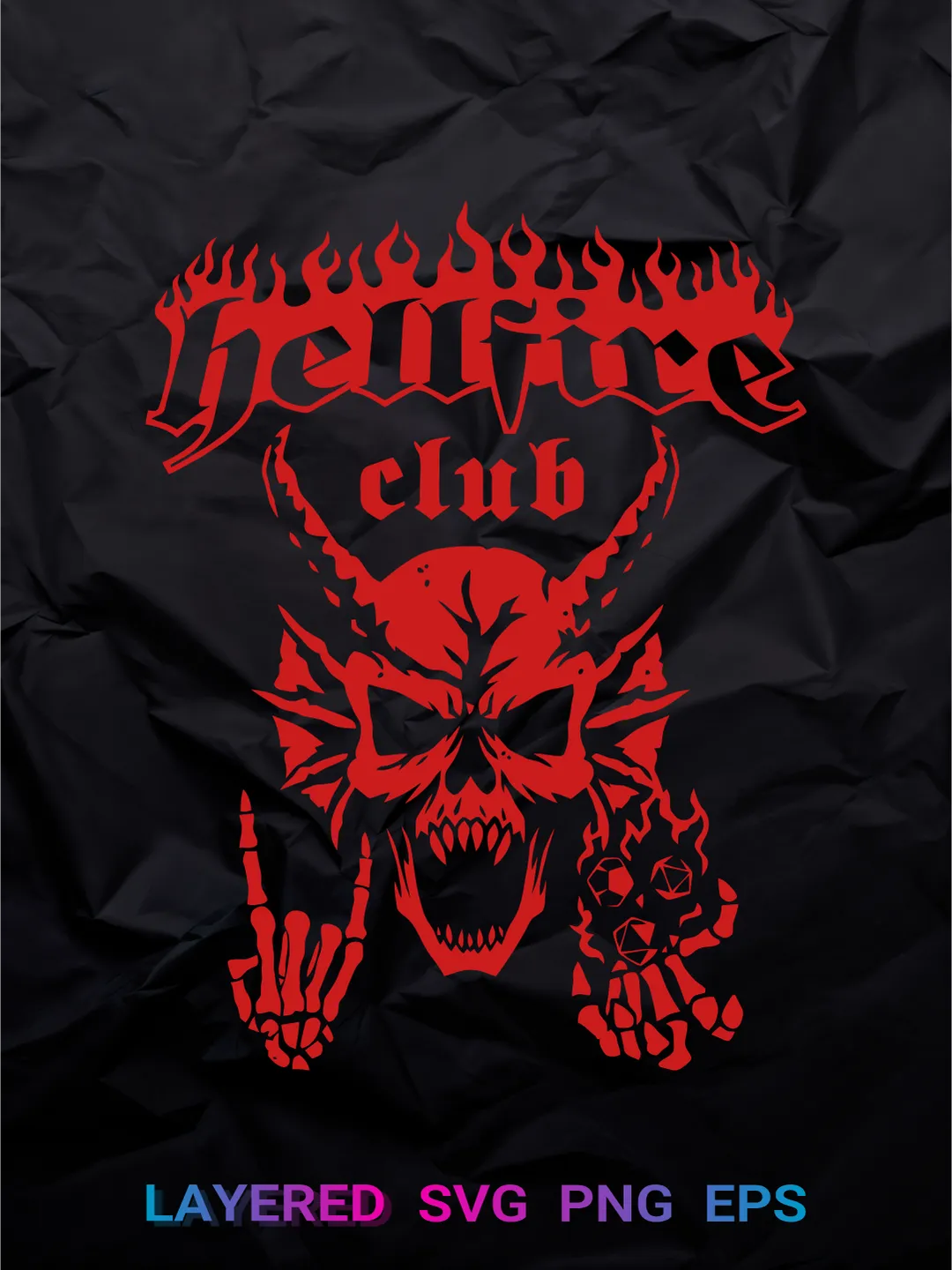Retro Stranger Things Alphabet SVG for the Ultimate 'Hellfire Club' Fan