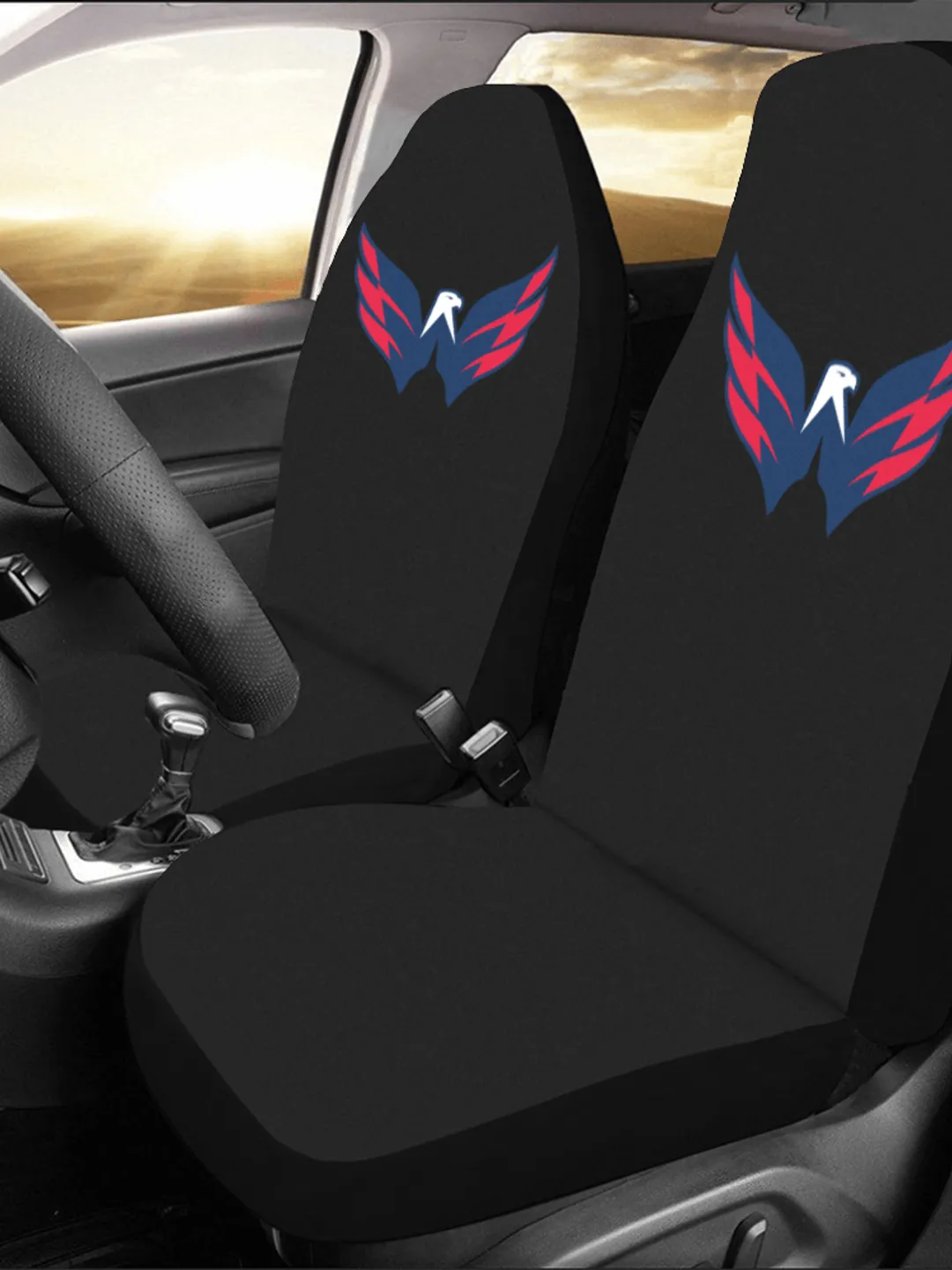 Washington Capitals Car Seat Covers Set of 2 Universal Size
