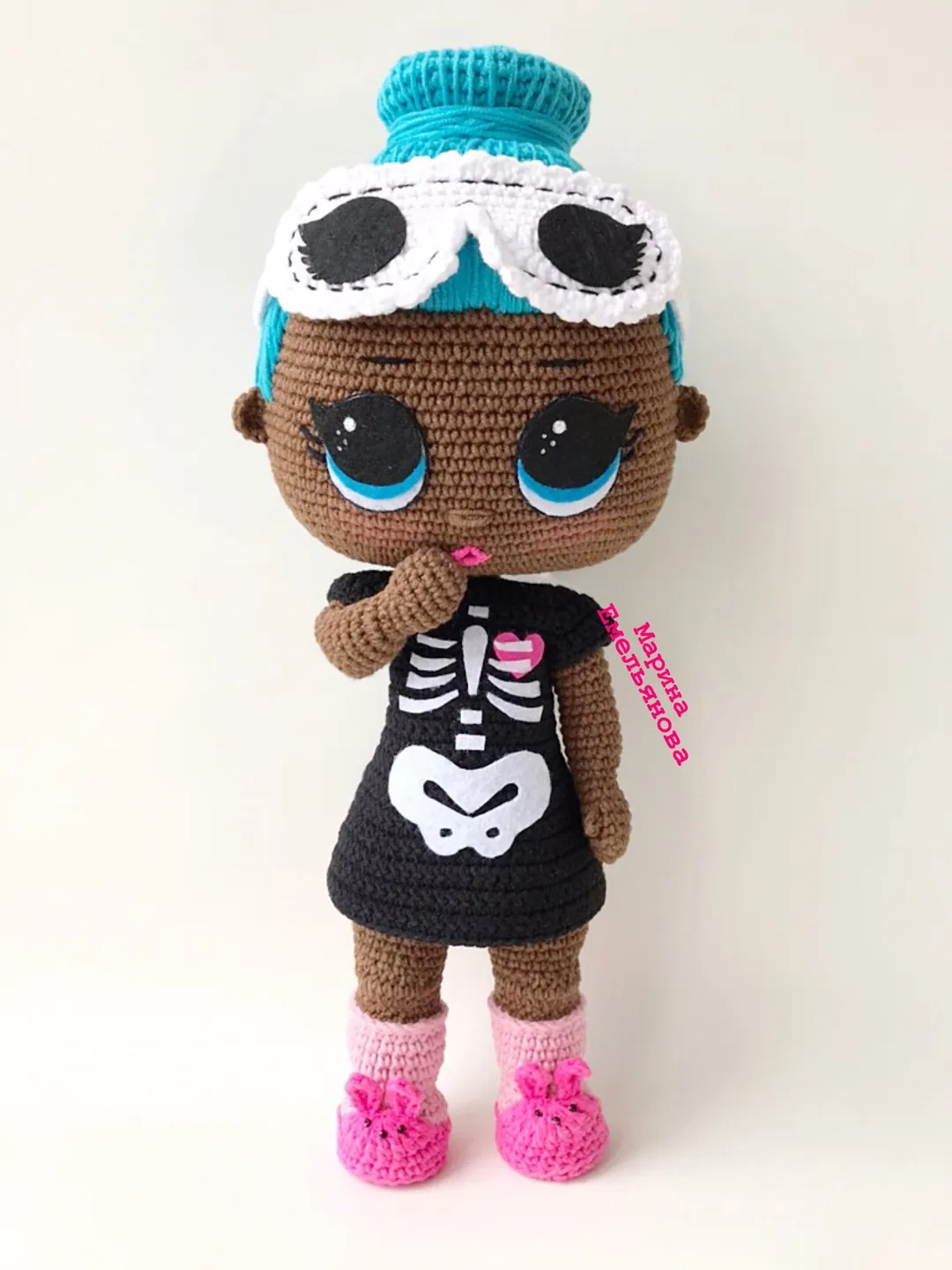 Digital Download - PDF. Crochet Pattern Doll Rainbow. DIY amigurumi toy ...