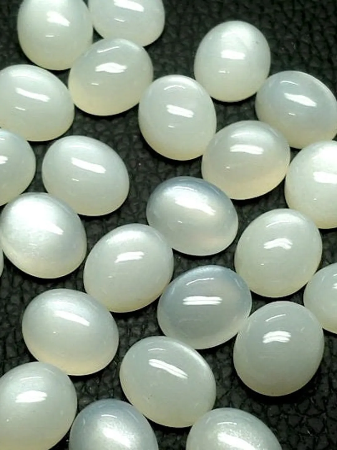 White Moonstone Oval Cabochon / June Birthstone / 5X3MM to 10X14MM ...