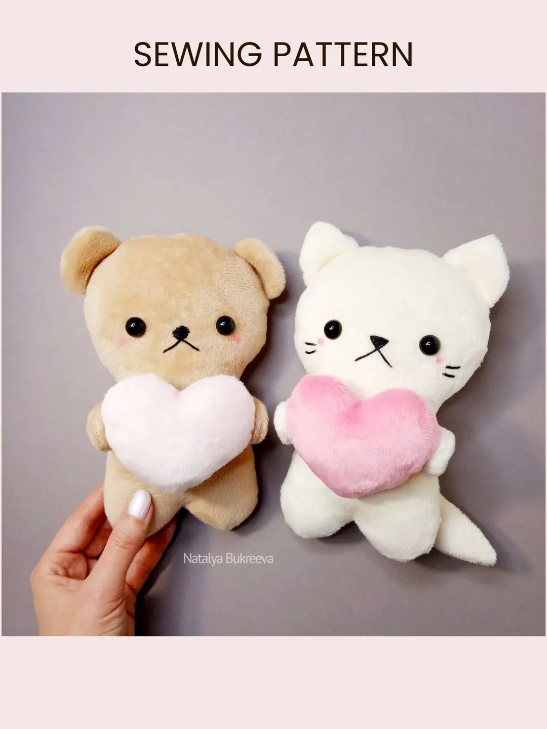 Plush Cat Pattern PDF