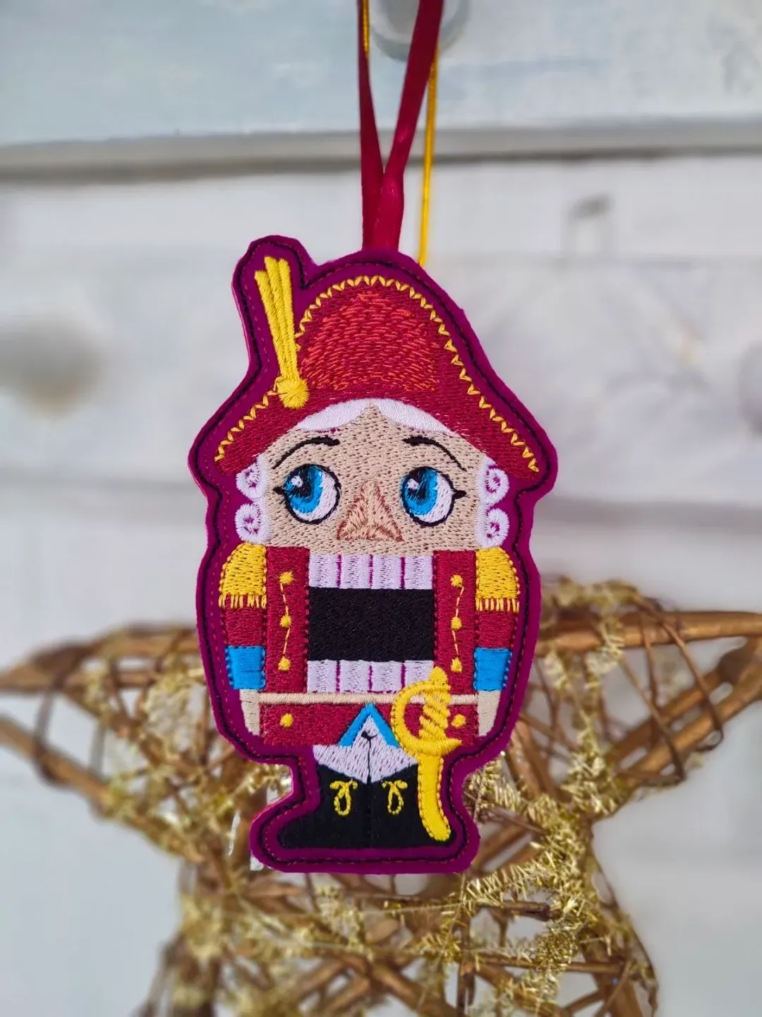 ITH Project. Machine embroidery Design Nutcracker