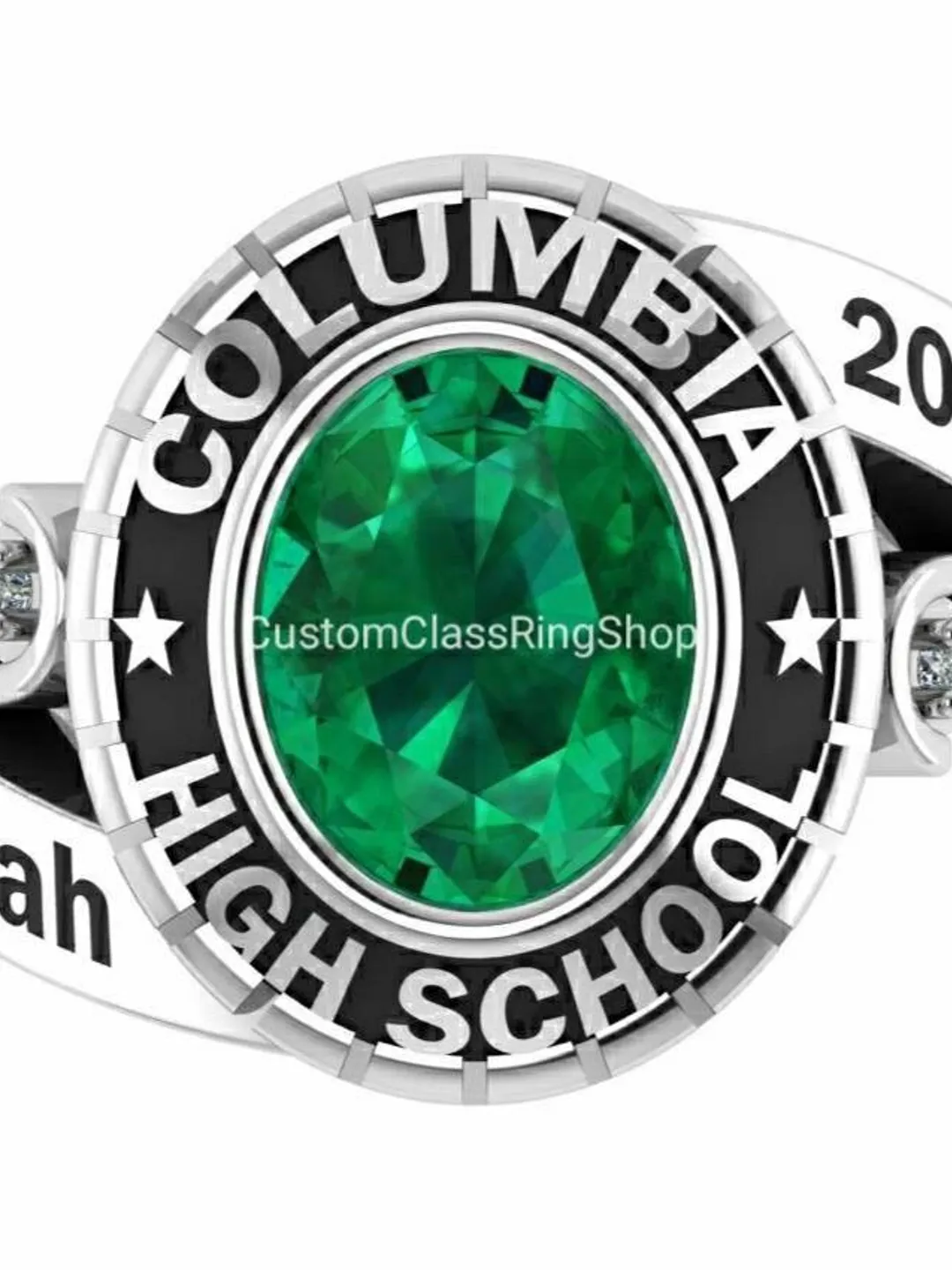 2025 UNIQUE Class Ring semi-fine jewelry for woman| Graduation Ring
