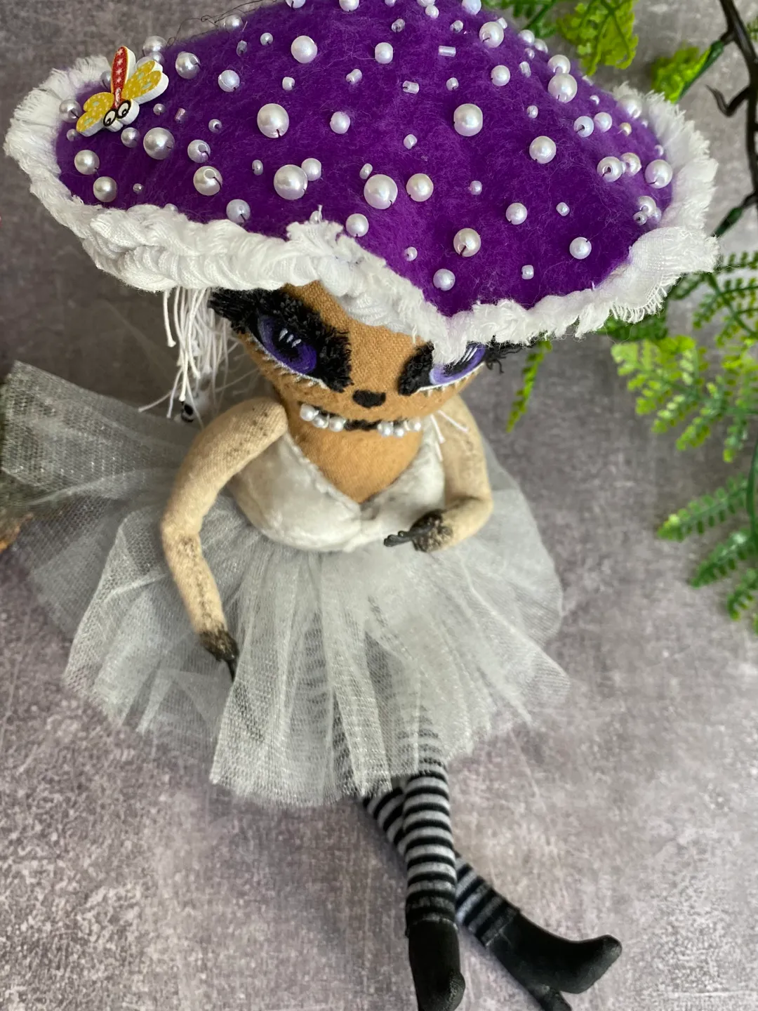 Halloween doll for creepy decor . Creepy doll . Halloween home decor ...