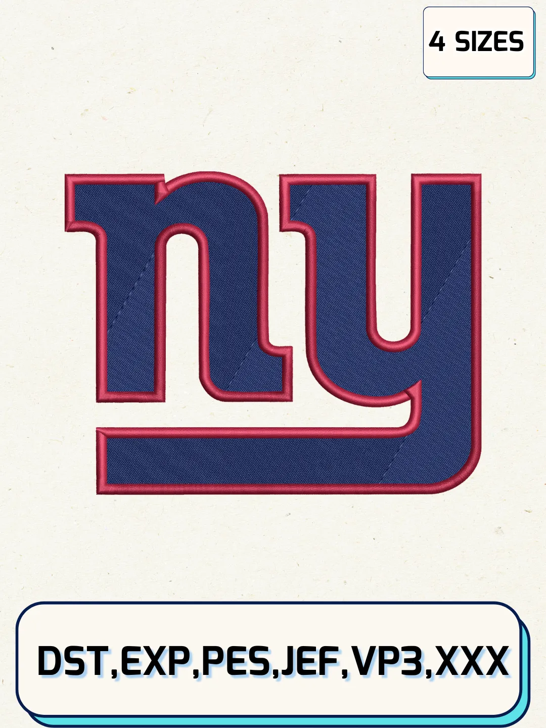 New York Jets Logos Embroidery Design Files, NFL Logos Embroidery ...