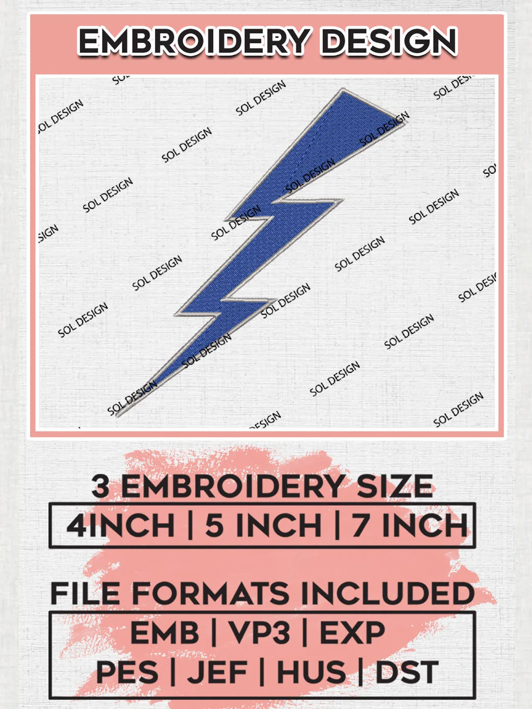 Air Force Falcons College Football Team Lightning Logo embroidery ...