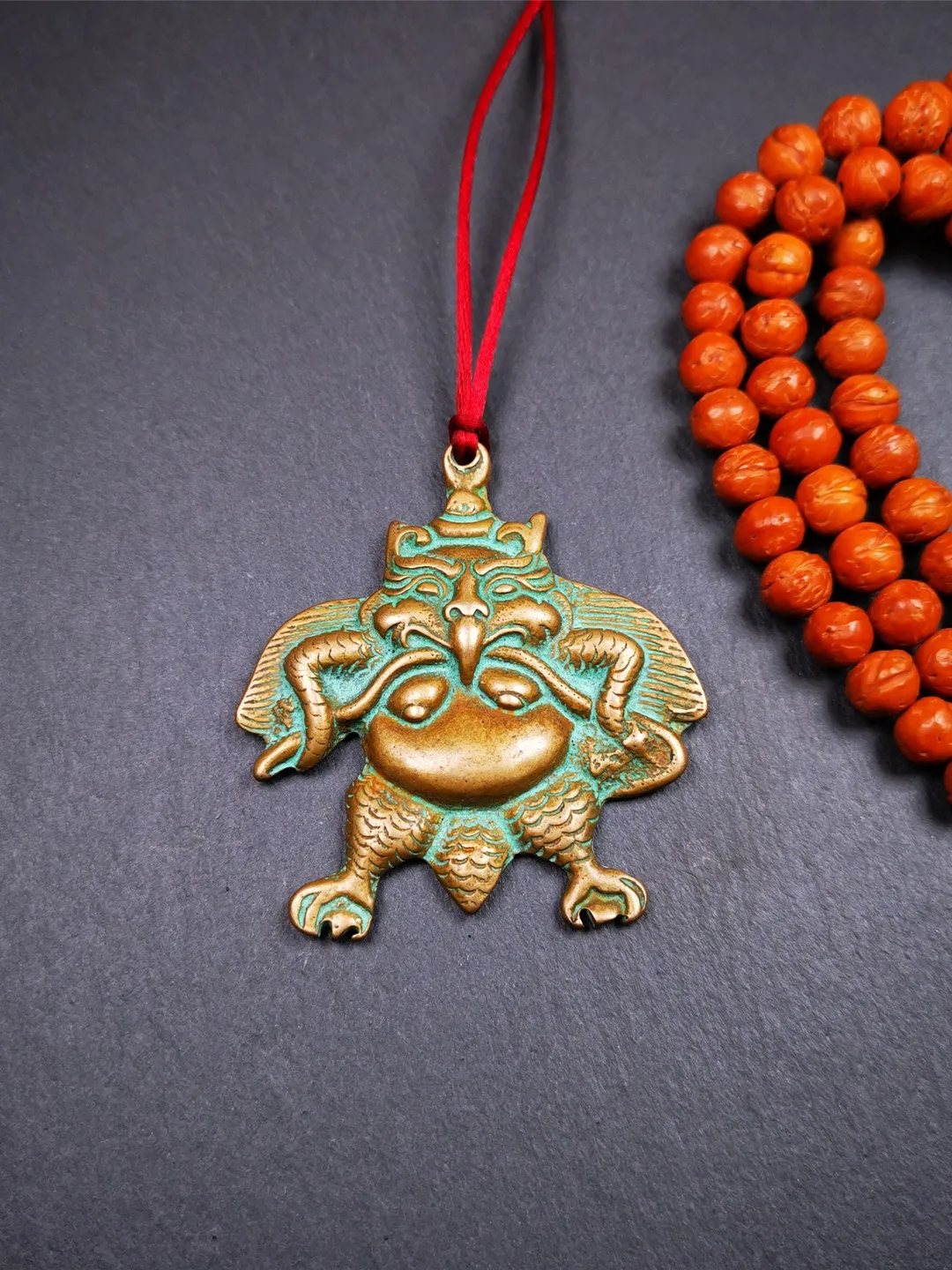 Gandhanra Antique Tibetan Buddhist Protective Amulet Pendant,Garuda ...