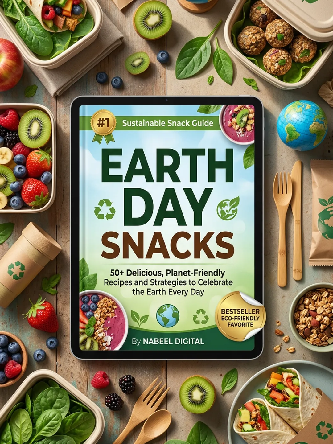 Earth Day Snacks: 50+ Eco-Friendly & Healthy Recipes eBook