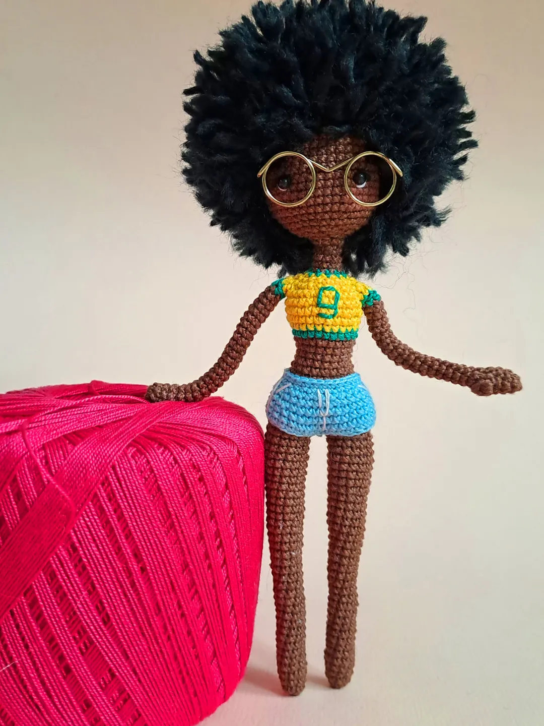 Pattern Brazilian doll. Crochet brazilian doll. pattern crochet black ...