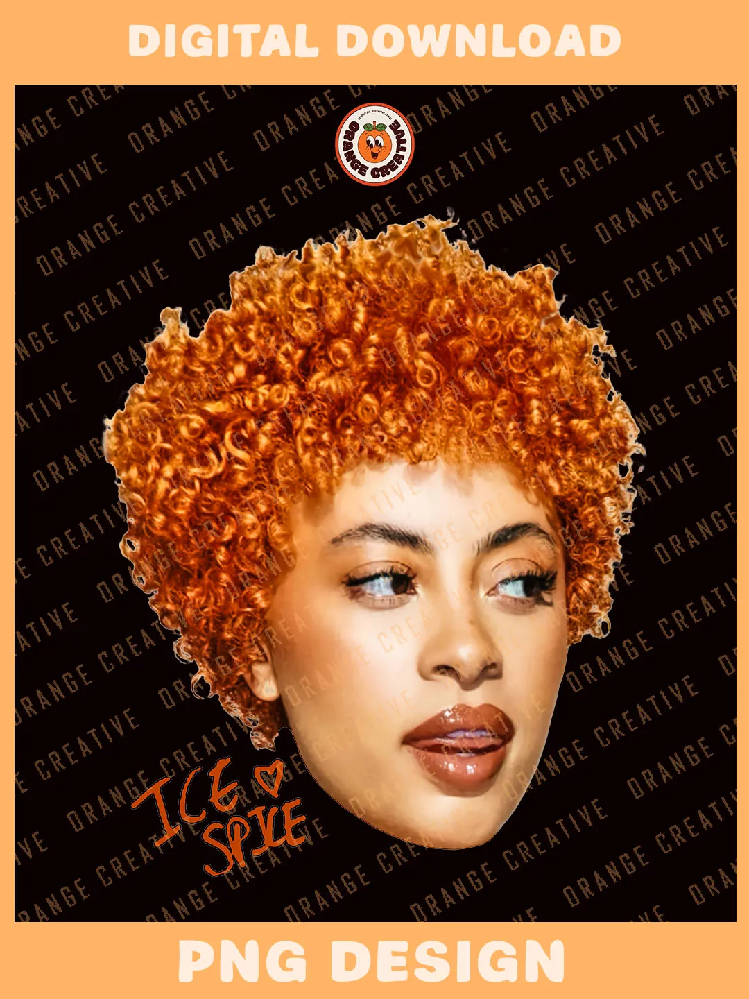 Ice Spice Rapper Bootleg T-shirt PNG, 90s Bootleg Template, Graphic Ice ...