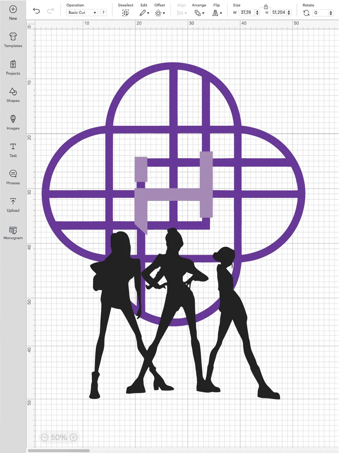 Kpop 🎤 Girls SVG, Huntrix Logo PNG, Girl Group Silhouette