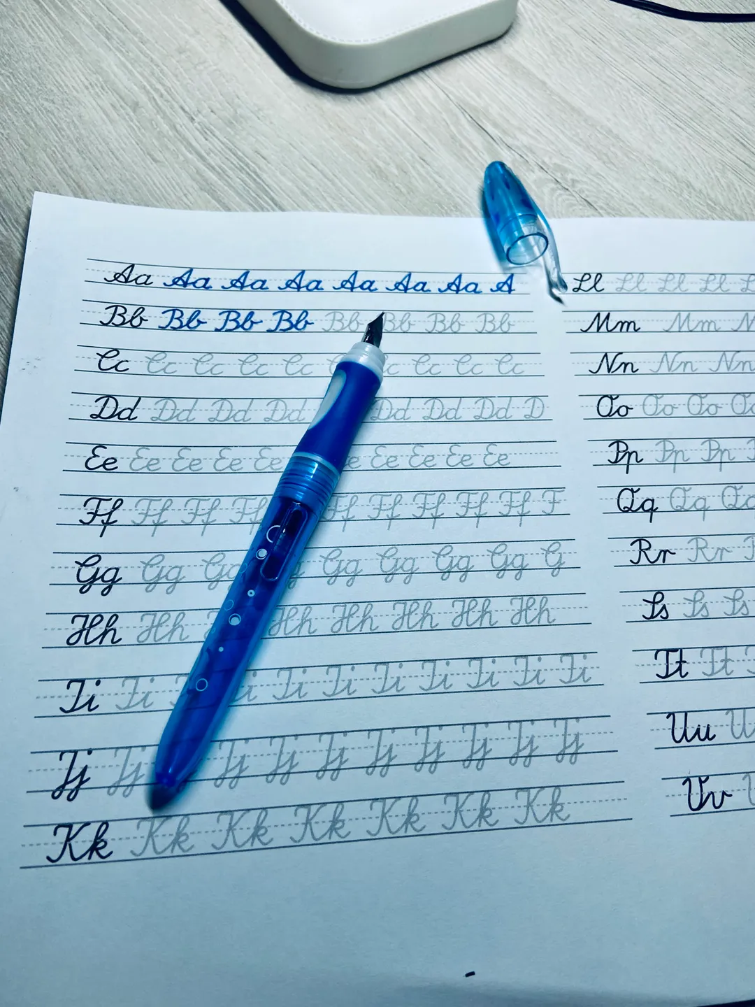 Calligraphy tracing worksheets, handlettering practice, cursive letters ...